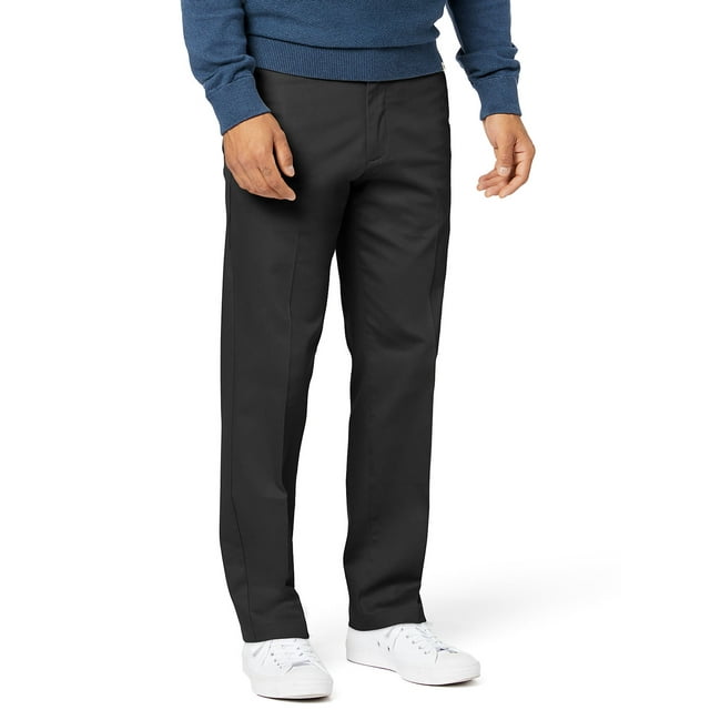Dockers Men's Signature Straight Fit Creased Khaki - Walmart.com