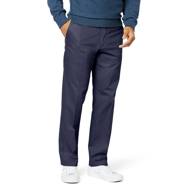 Dockers Men's Signature Straight Fit Creased Khaki - Walmart.com