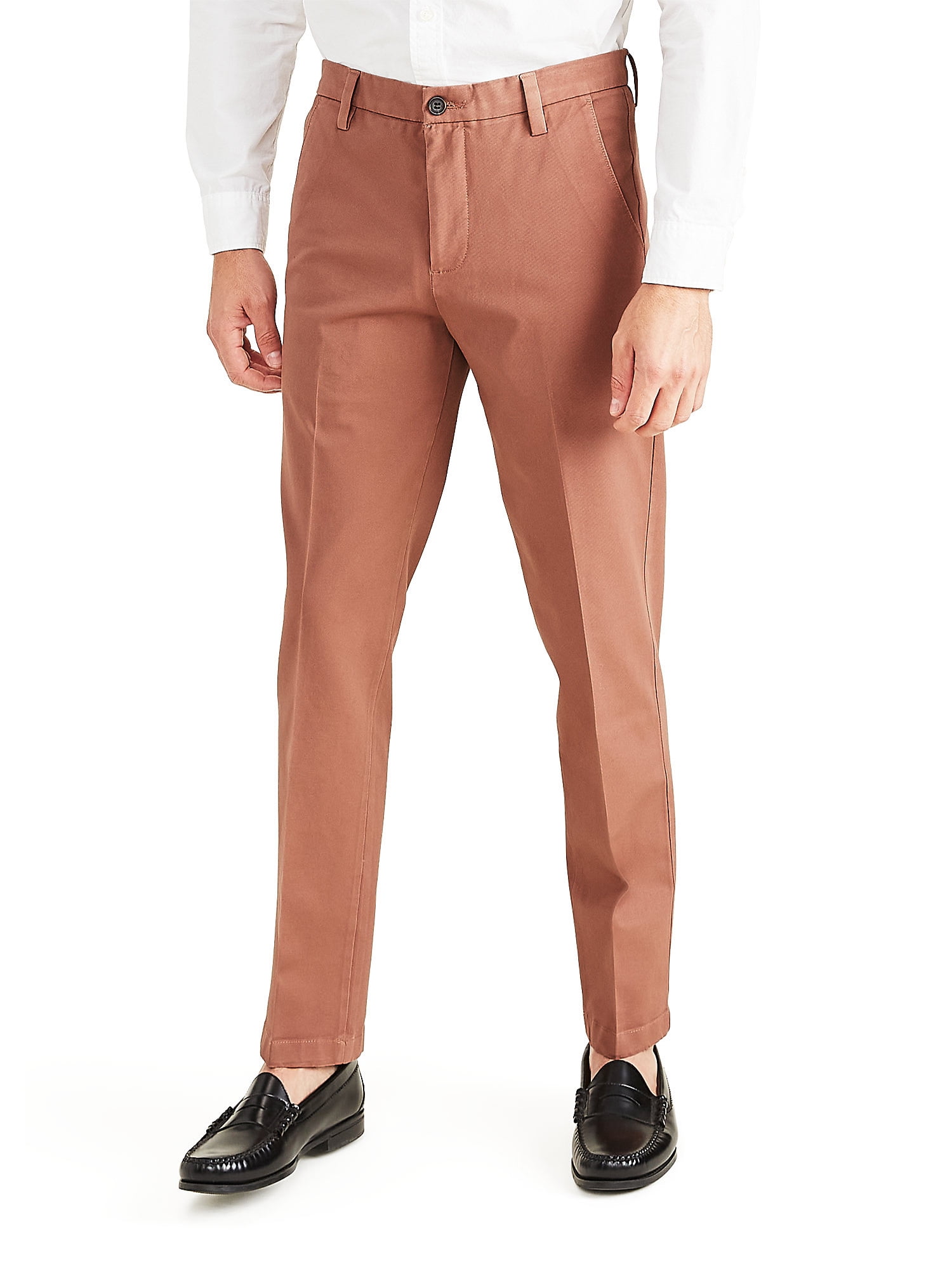Dockers Mens Slim Fit Workday Khaki Smart 360 Flex Pants D1
