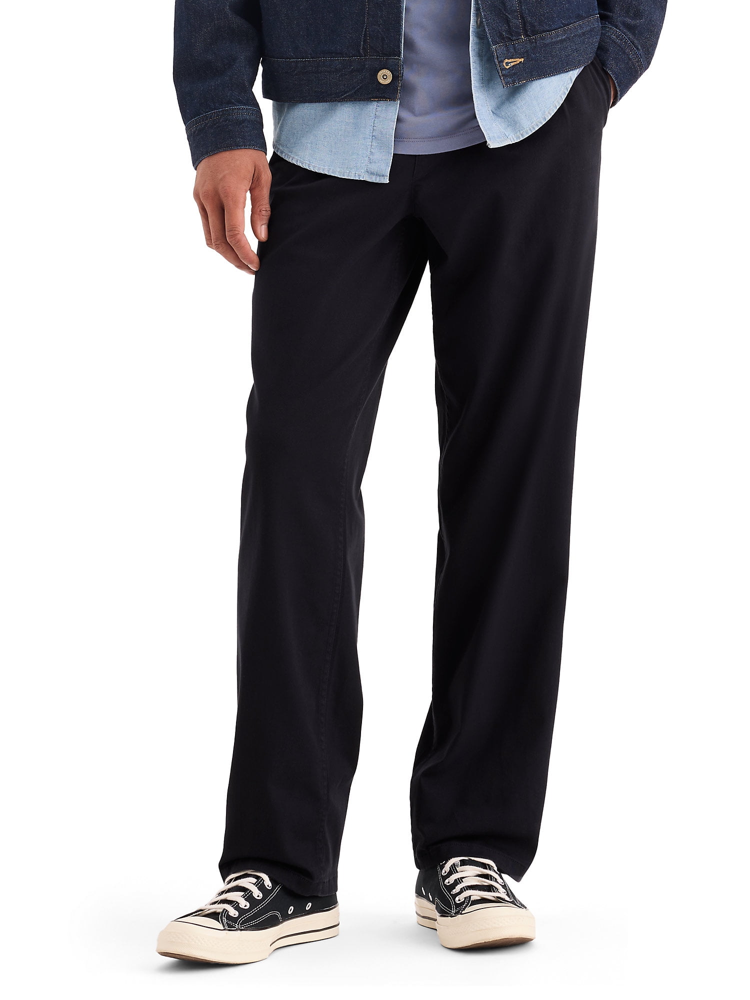 Dockers Men's Straight Fit Pleated Casual Chino Pants - Walmart.com