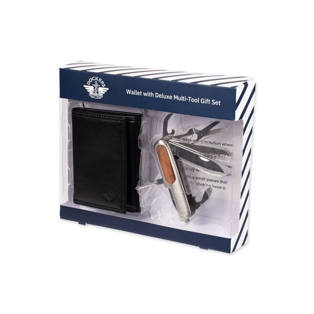 Dockers Men's Trifold Wallet and Multi-Tool Gift Set - Walmart.com