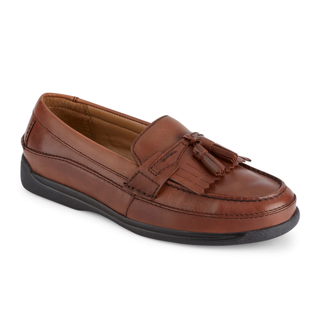 Dockers Mens Sinclair Leather Dress Casual Tassel Loafer Shoe - Walmart.com