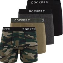 Gildan Adult Men's Short Leg Boxer Briefs, 5-Pack, Sizes S-2XL, 3 ...