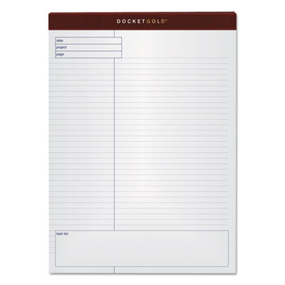 Docket Gold Planning Pad, Project Notes/Quadrille Rule, 8.5 x 11.75, 40 ...