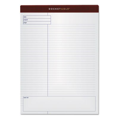 Docket Gold Planning Pad, Project Notes/Quadrille Rule, 8.5 x 11.75, 40 ...