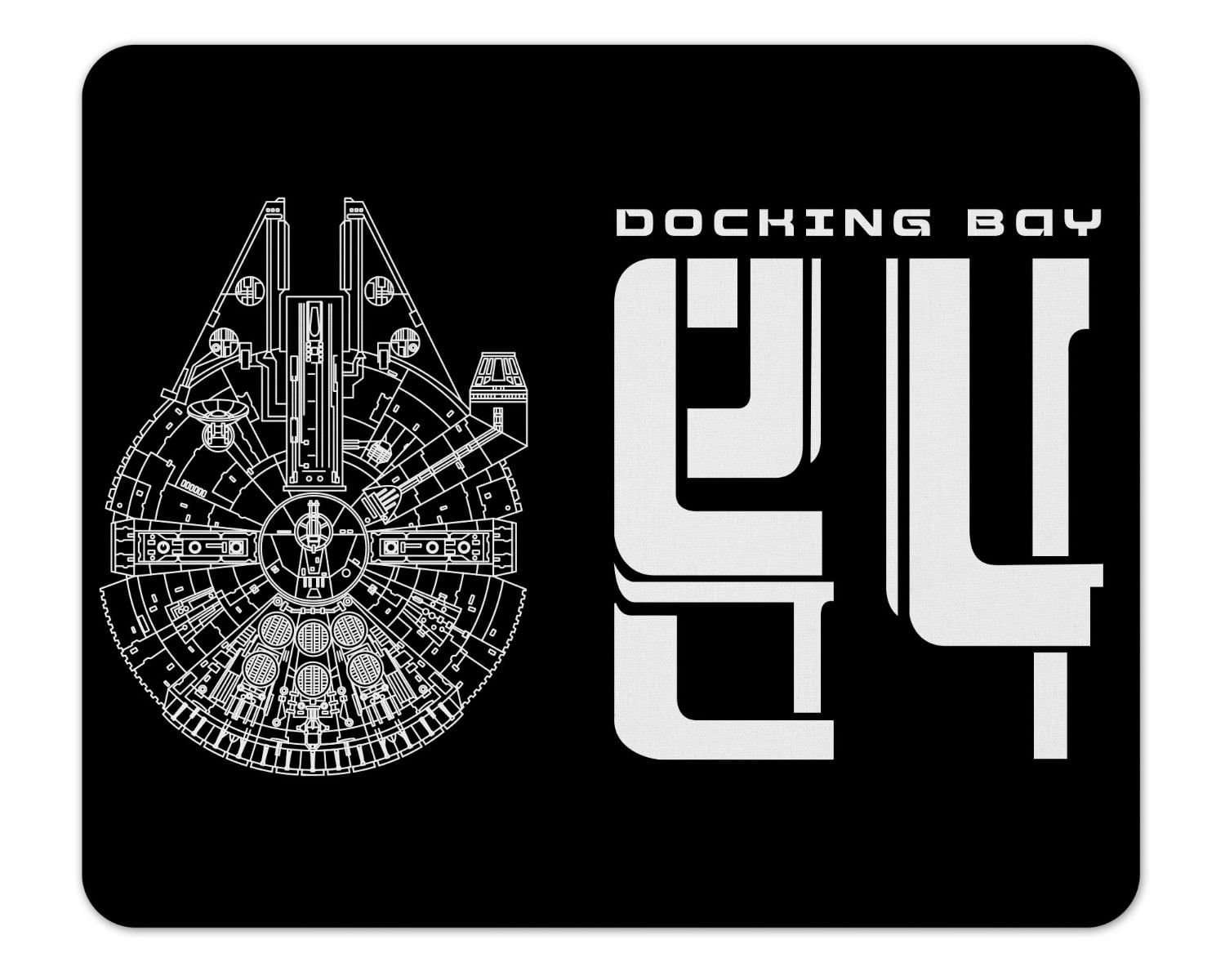 Docking Bay 94 1/4" Thick Mousepad - Walmart.com