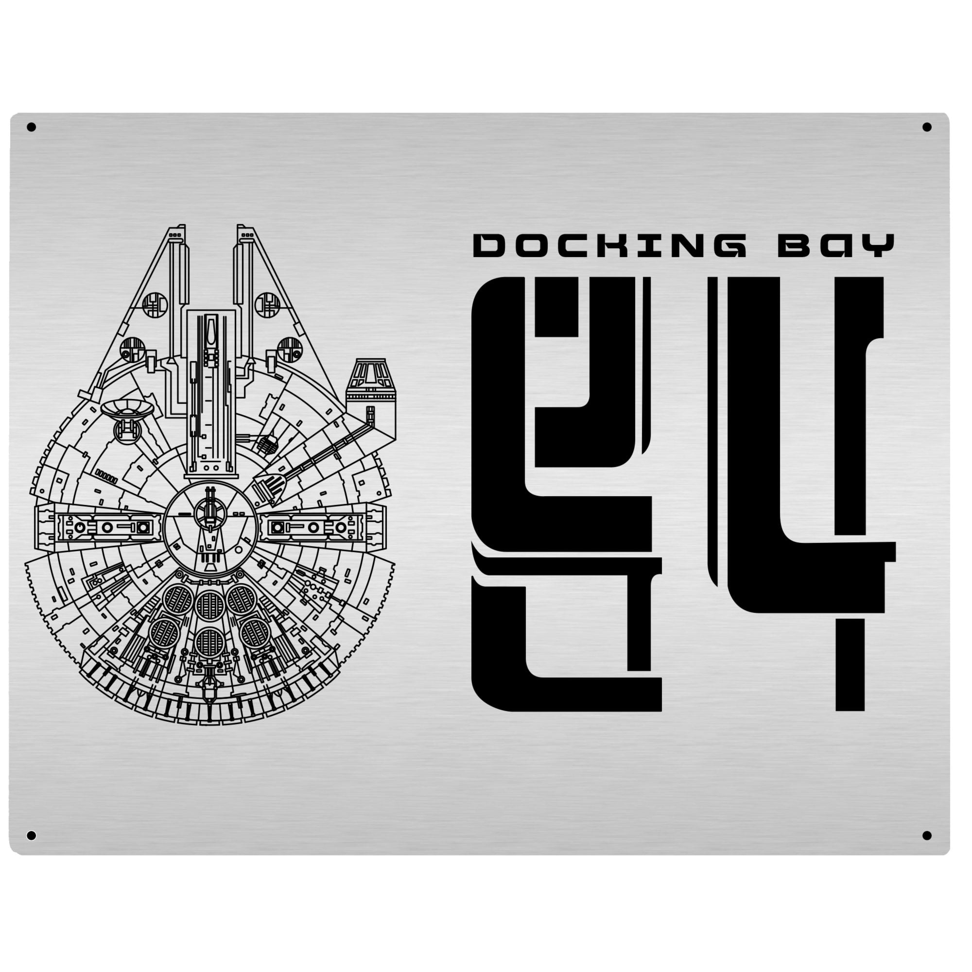 Docking Bay 94 Aluminum Sign - Walmart.com