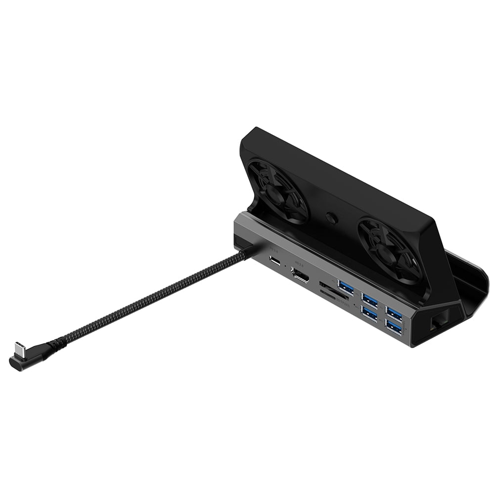 Docking Station 4K 60Hz Dock Stand PD 100W RJ45 for ROG Ally Game (10 ...