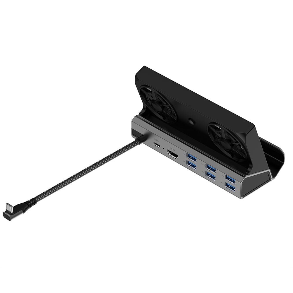 Docking Station 4K 60Hz Dock Stand PD 100W RJ45 for ROG Ally Game (9 in ...