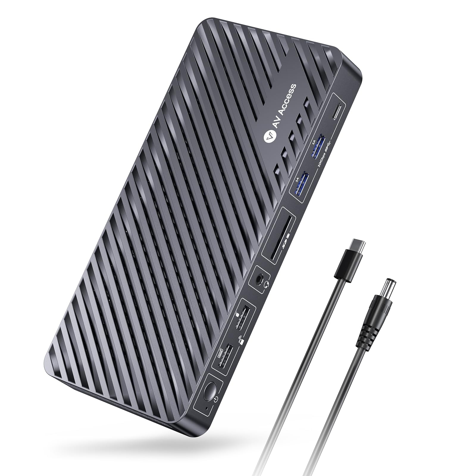 Docking Station Triple Monitor, 4K@60Hz (2 DP + 1 HDMI), 100W Laptop ...