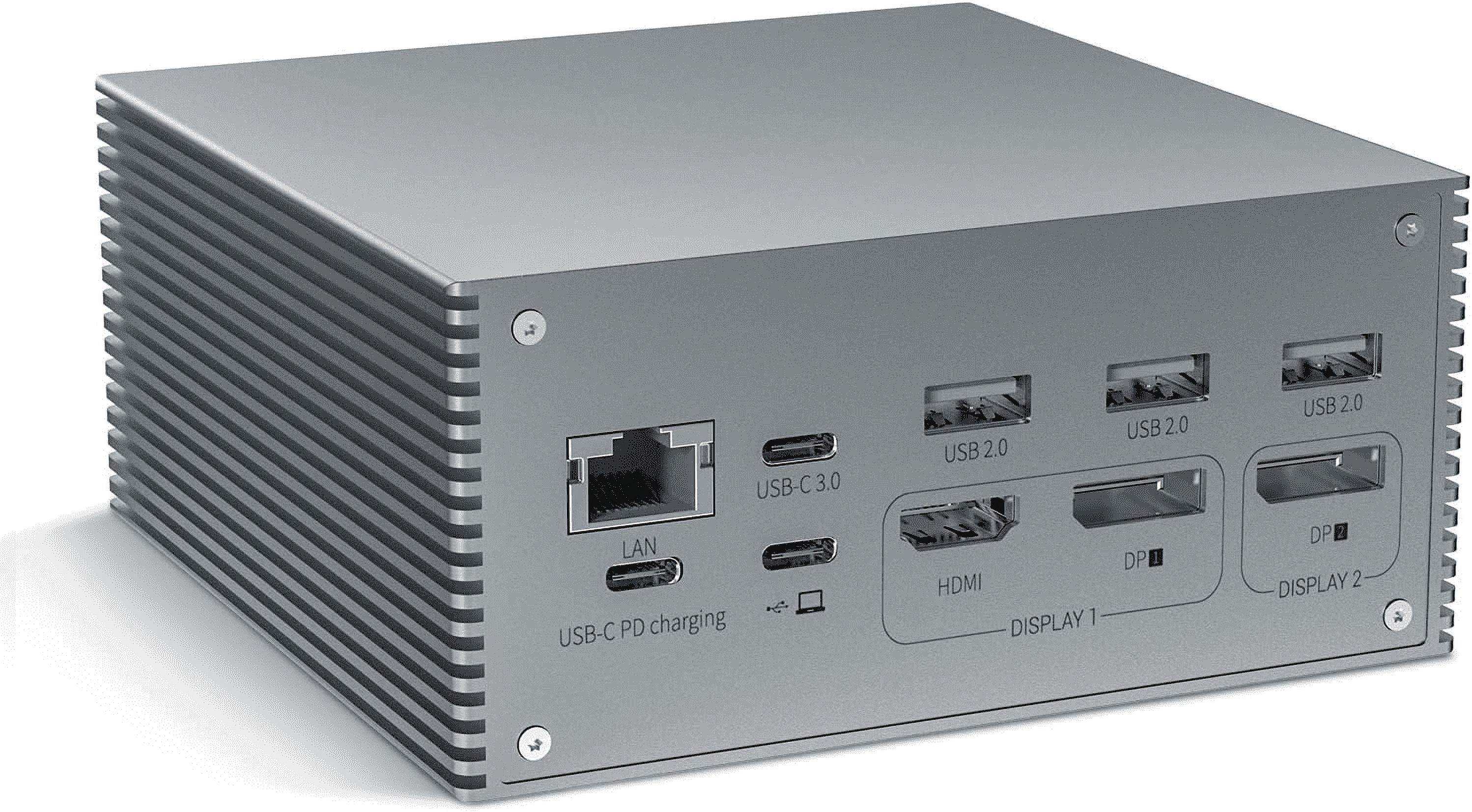 Docking Station, USB C Docking Station Dual Monitor for MacBook Pro/Air ...