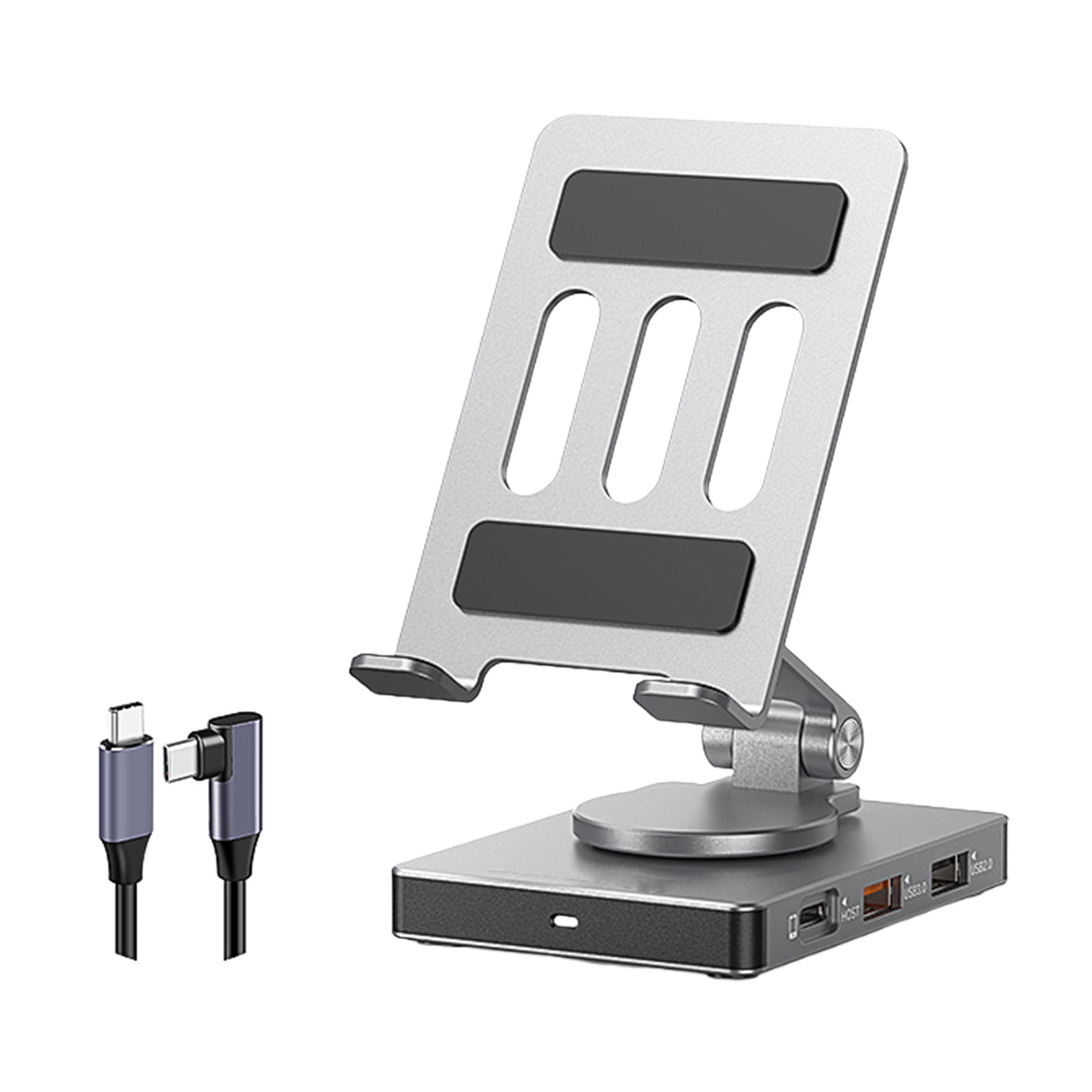 Docking Station USB C Hub Aluminum Foldable Design 5Gbps High Speed ...