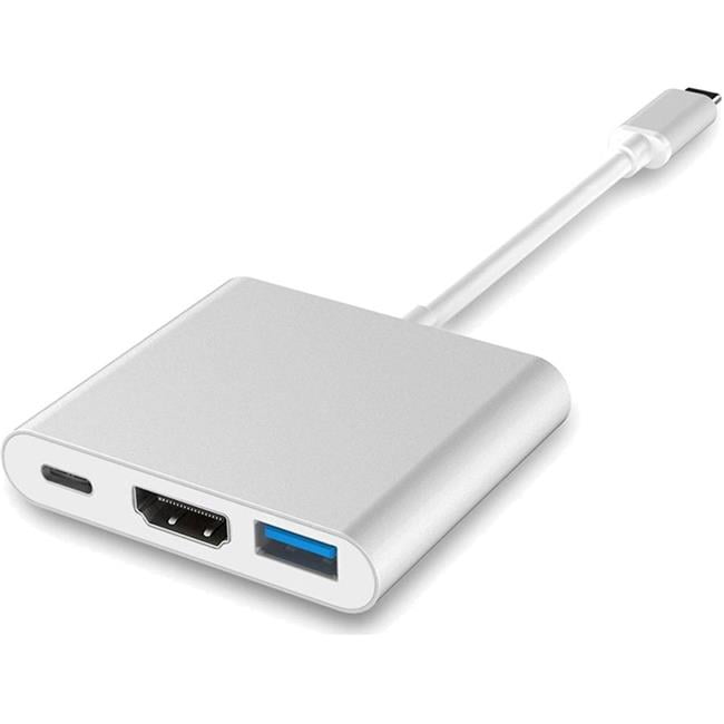 Docking Station with 4K HDMI & USB 3.0, White - Walmart.com