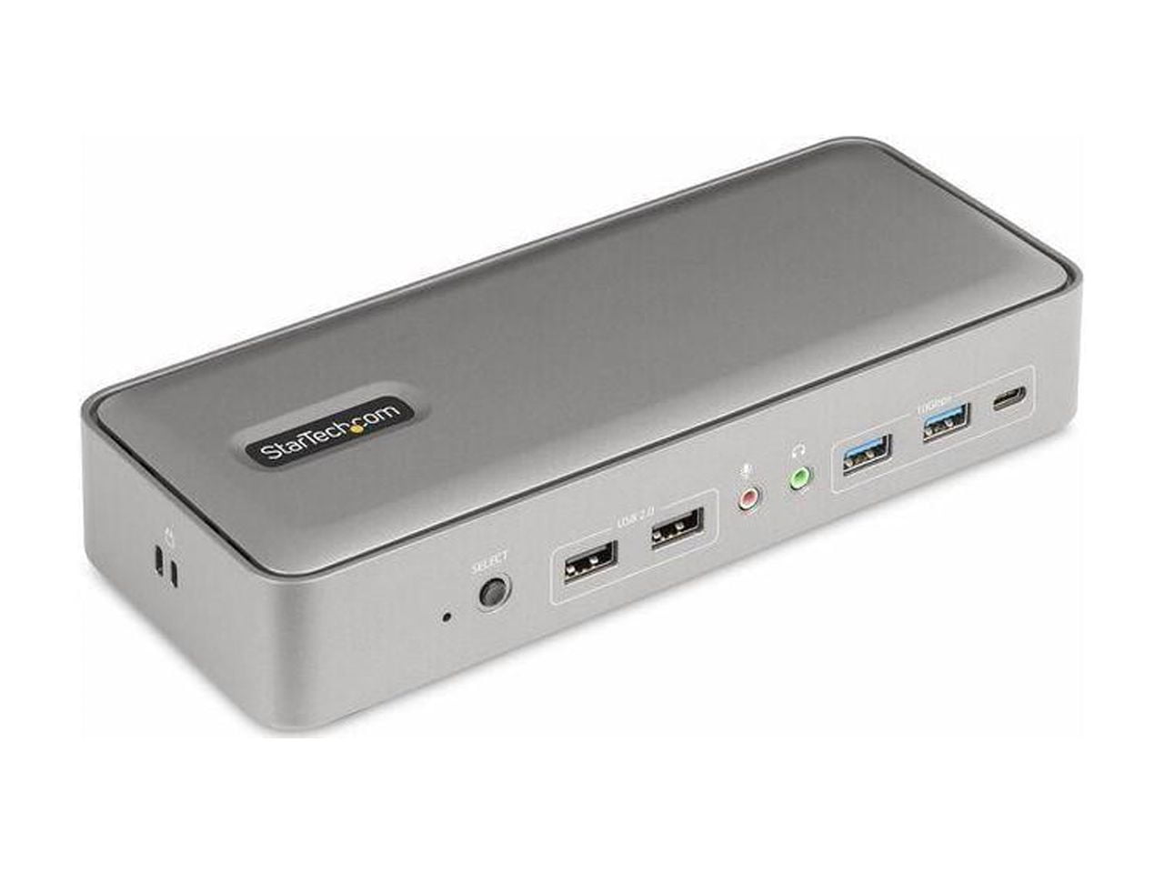 Startech Dual-Laptop USB-C KVM Dock, Dual 4K Display, 5x USB Hub, 90W ...