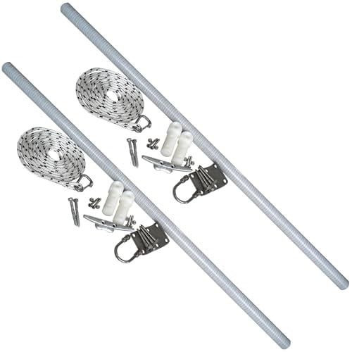 Dockmate Mooring Arms - Pack of Dock Rods for Safe Mooring, Bungee Arms ...