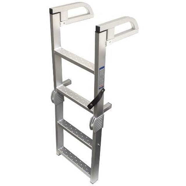 Dockmate Pontoon Boat Folding Ladder 954368 | 4 Step 41 3/4 Inch ...