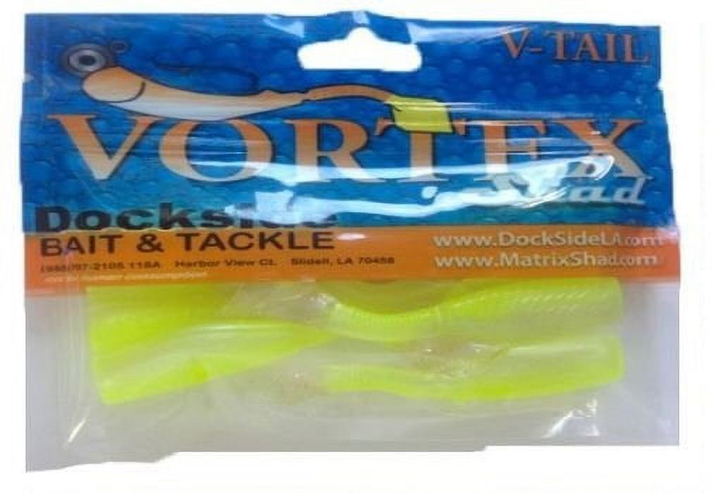 Dockside 3VS8-11 Vortex Shad Swimbait 3 3/4" Nightreuse - Walmart.com