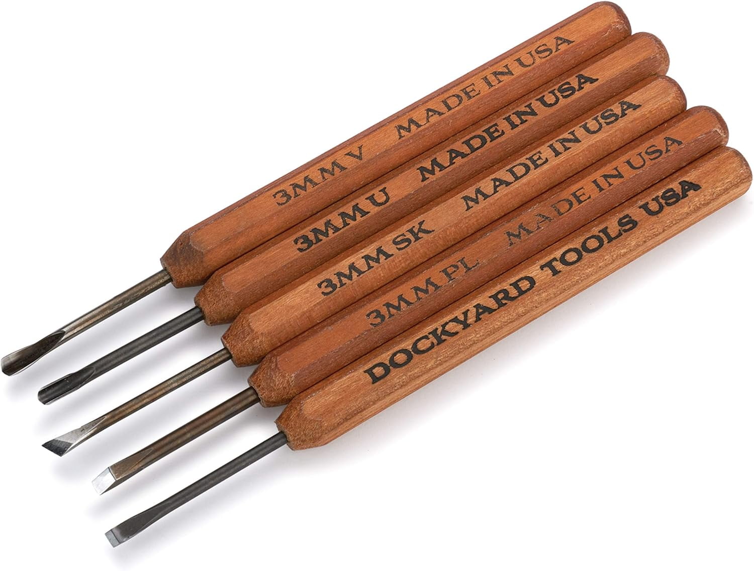 Dockyard 3.0mm Carving Tool Set, 5 pc - Walmart.com
