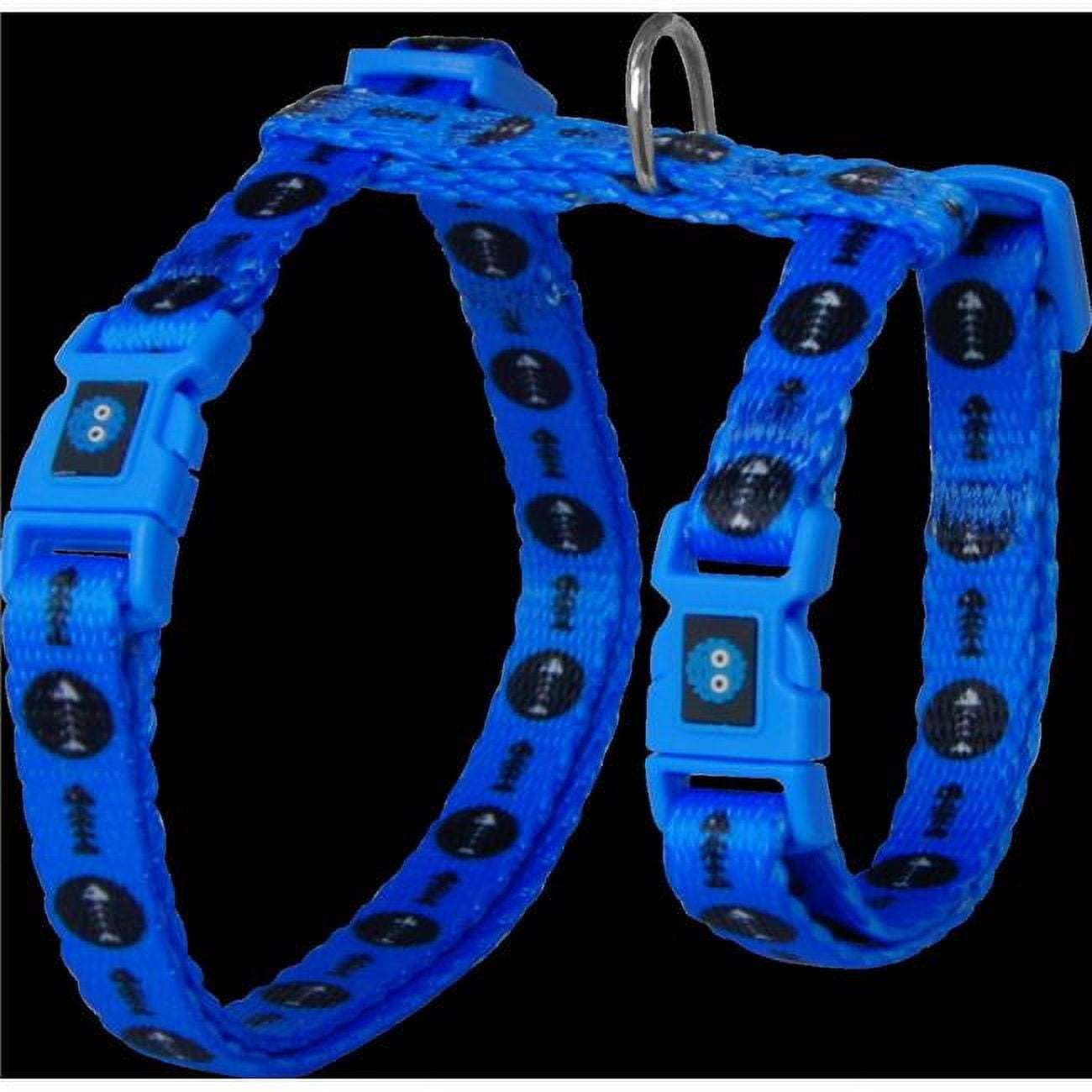 Doco DCAT202 1072-M2 Heat Transfer Design Cat Harness & Leash, Blue ...