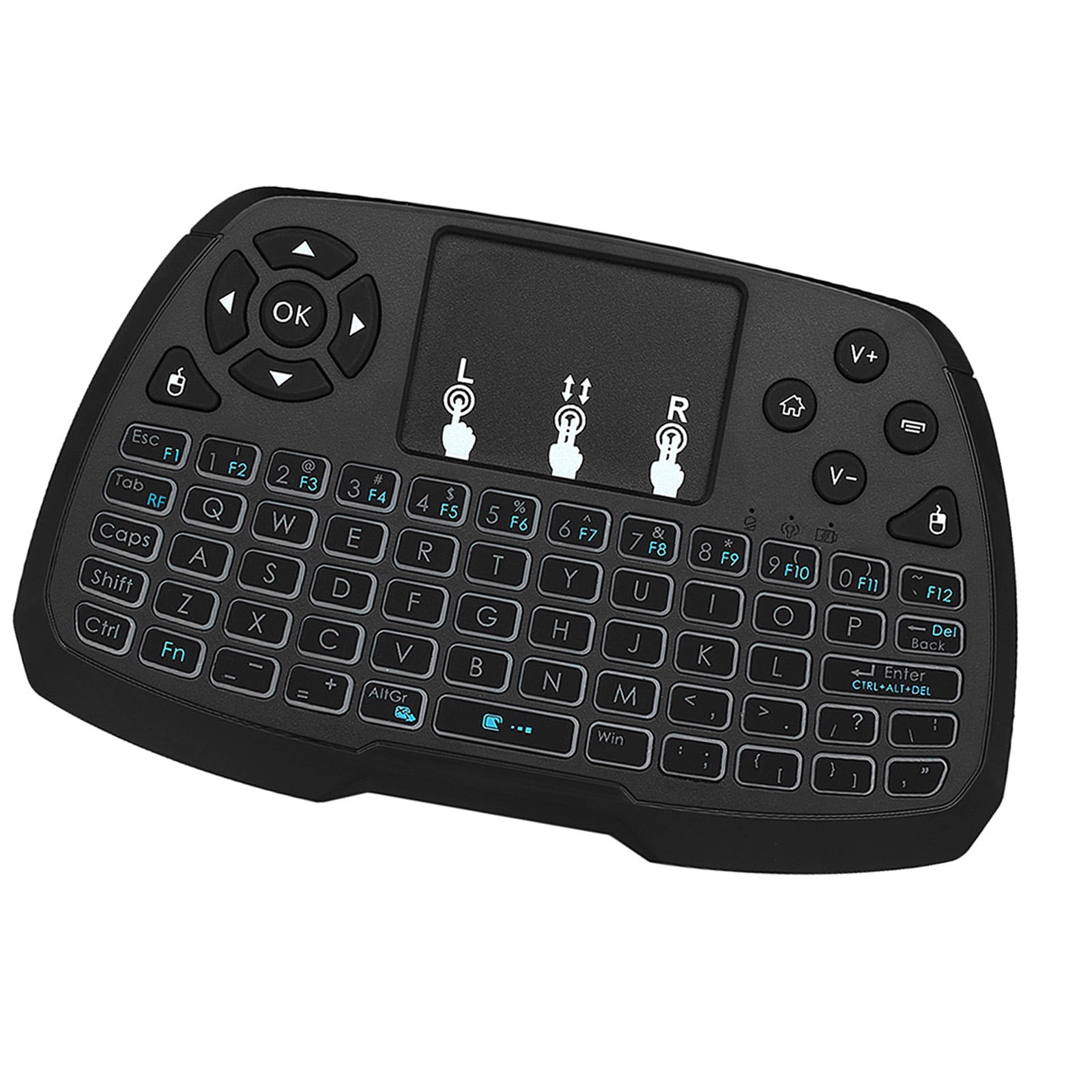 Docooler Backlit 2.4GHz Wireless Keyboard Touchpad Handheld Remote ...