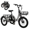"Docred 20"" Fat Tire Electric Trike, 500W 48V, 3 Wheel, Foldable ...