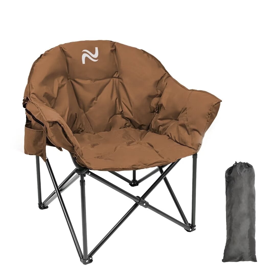 Docred Camping Chairs for Adults,Oversize Portable Camping Chairs ...