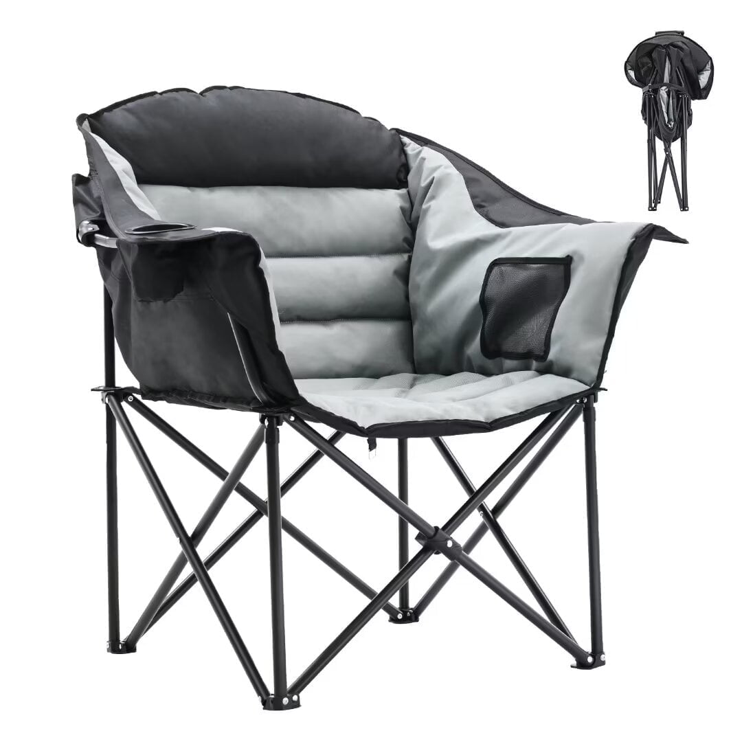 Docred Camping Chairs for Adults,Oversize Portable Camping Chairs ...