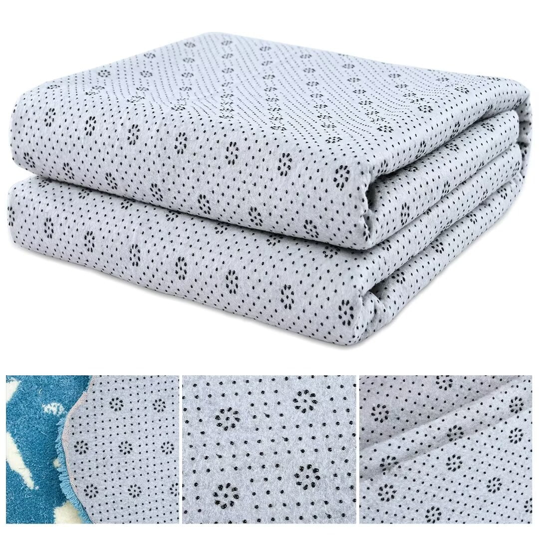 Docred Rug Backing Fabric, 39''x 196'' Non-Slip Backing Cloth for ...