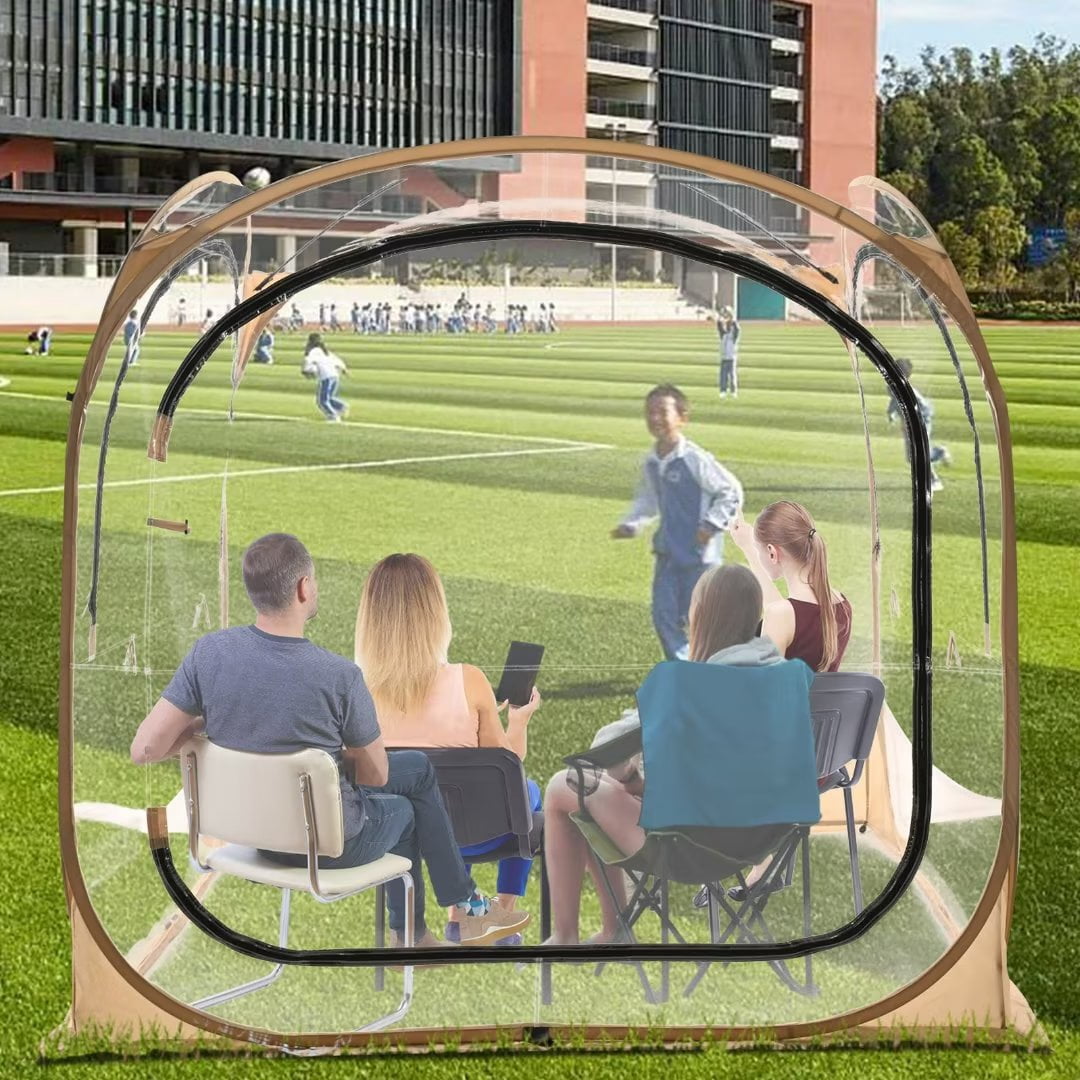 Docred Sports Tent, Weather Pop Up Shelter Bubble Tent clear tent Up to ...