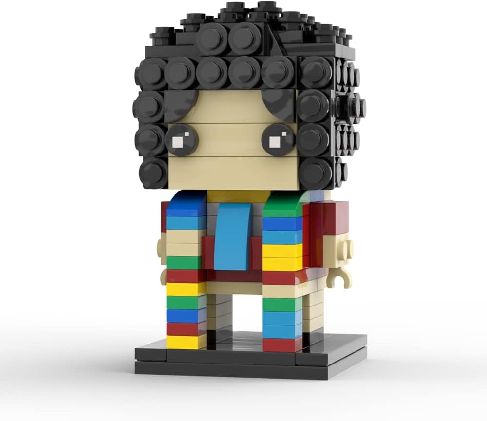 Doctor Building Blocks Set, 3 In 1 4Th/11Th And 13Th Doctor Minifigures ...