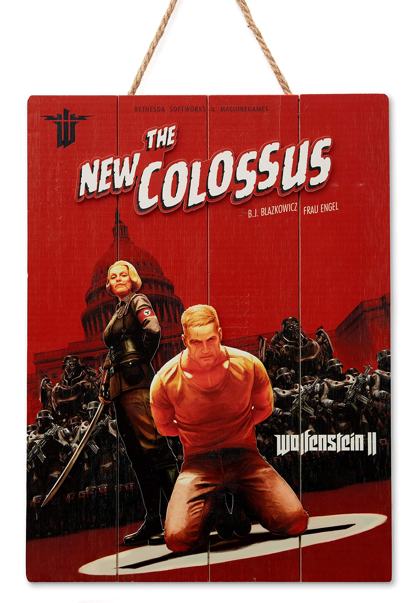 Doctor Collector Wolfenstein Colossus Woodarts 3D Limited Edition ...