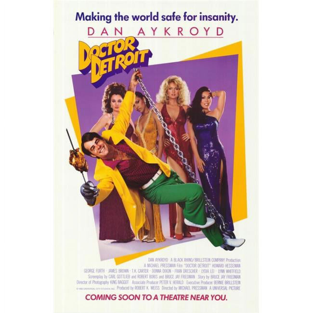 Doctor Detroit Movie Poster - 27 x 40 in. - Walmart.com