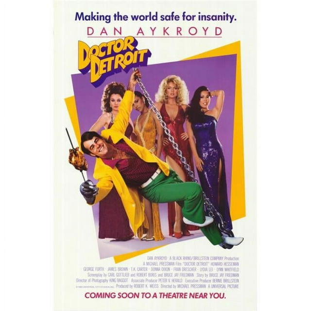 Doctor Detroit Movie Poster - 27 x 40 in. - Walmart.com