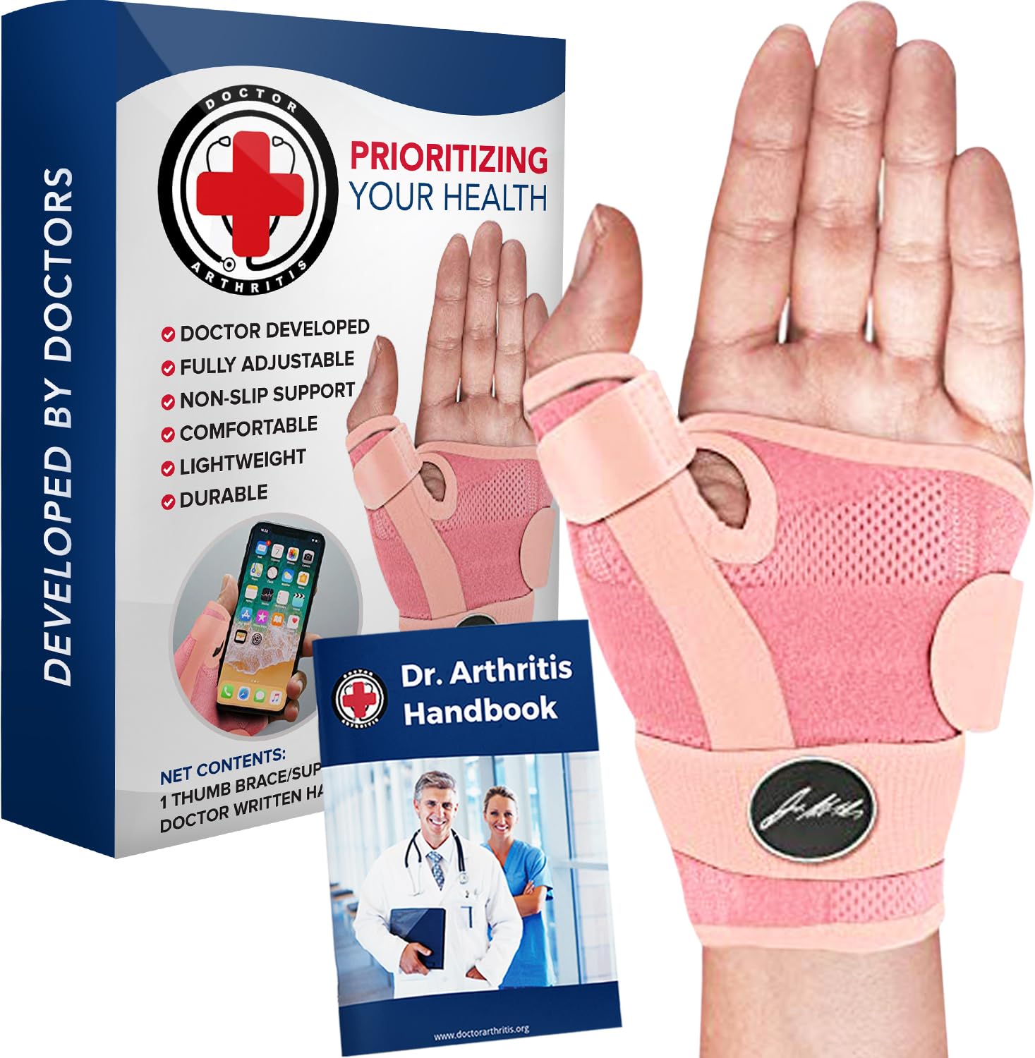 Doctor Developed Thumb Brace for Arthritis/Thumb Splint/Thumb Support ...