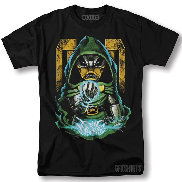 Doctor Doom Donald Duck Marvel Avengers Doomsday Dr Doom T-Shirt ,Black ...