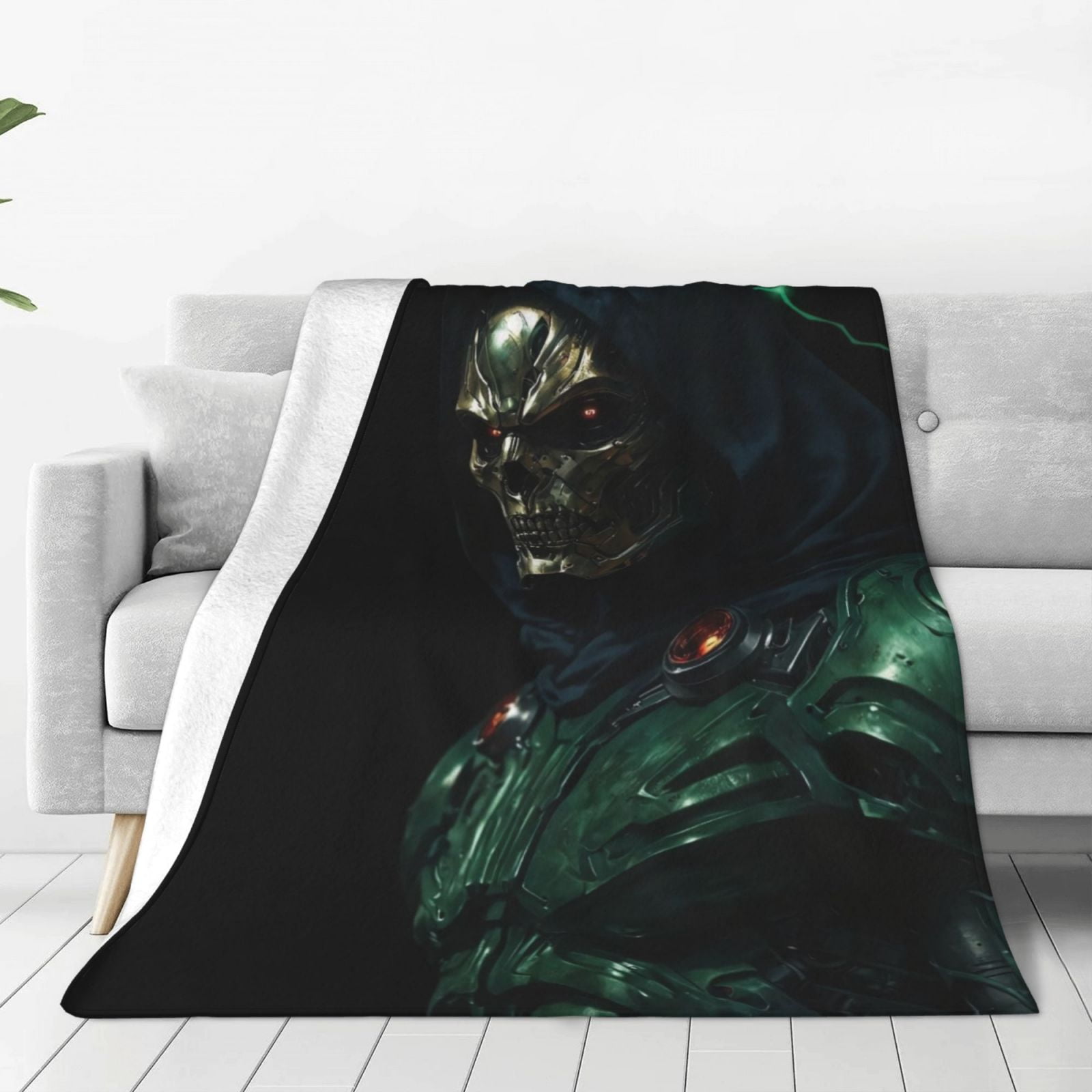 Doctor Doom Fleece Blanket Throw Soft Cozy Plush Blanket For Couch Sofa ...