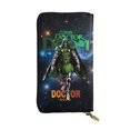 Doctor Doom Long Wallet Zipper Leather Card Holder Wallet Handbag ...