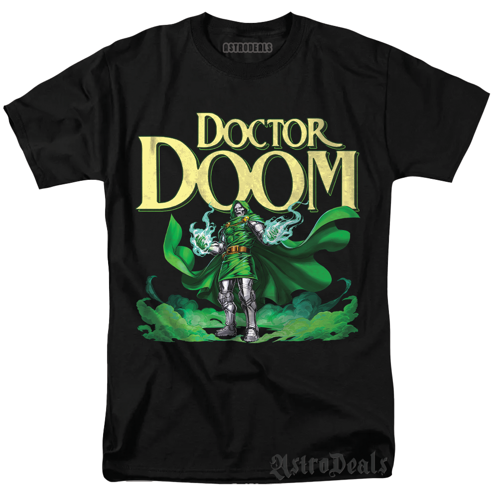 Doctor Doom Marvel Avengers Doomsday Dr Doom Robert Downey Jr. T-Shirt ...