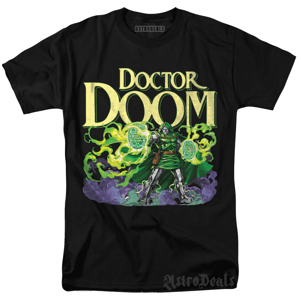 Doctor Doom Marvel Avengers Doomsday Dr Doom Robert Downey Jr. T-Shirt ...