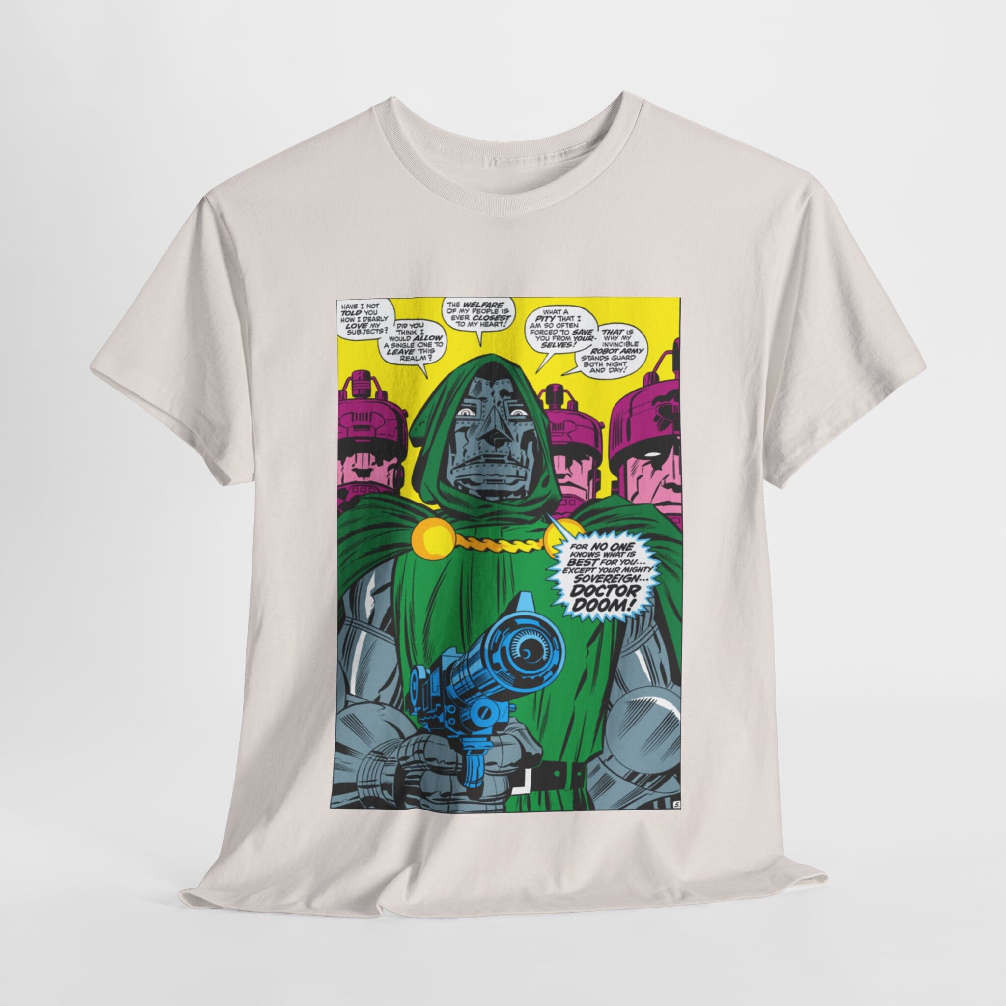 Doctor Doom - Marvel - Comic - Retro - Superhero - Villain - Men ...