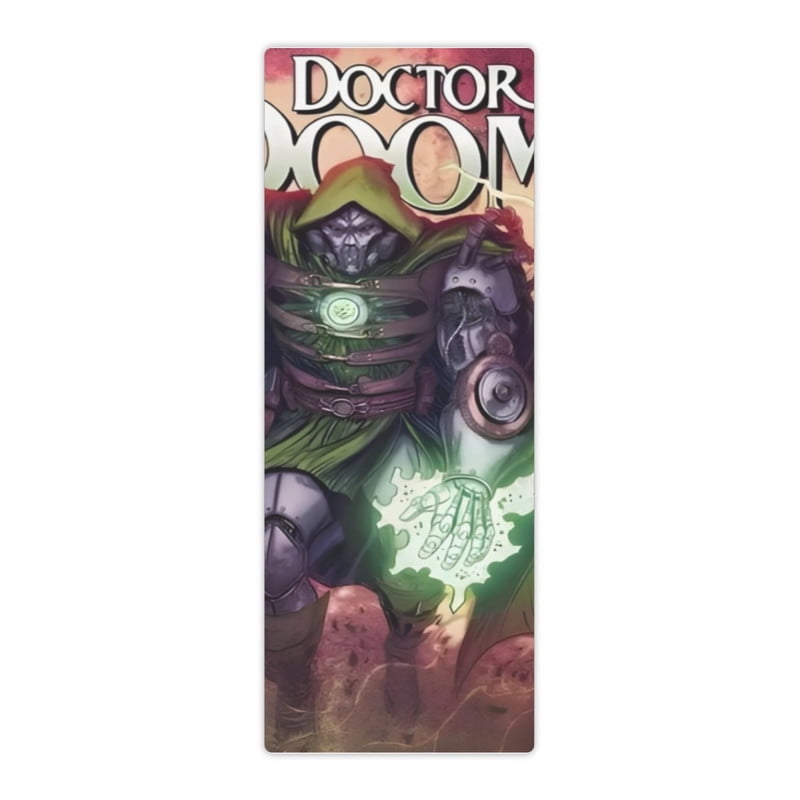 Doctor Doom pattern yoga mat makes every practice full of inspiration ...