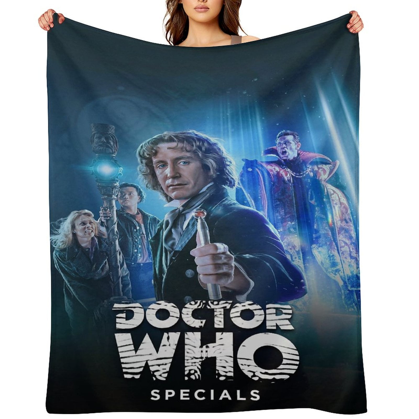 Doctor Who Fleece Blanket Super Soft Cozy Throw Blanket 30"x40 ...