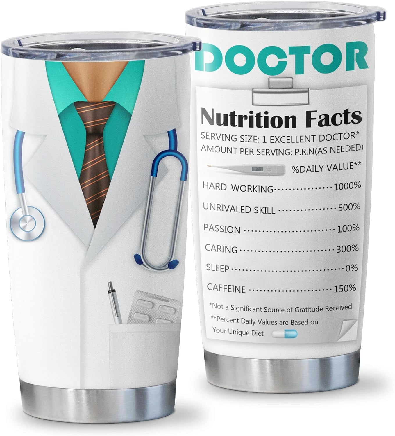 Doctor Gifts Tumbler 20oz, Doctor Gifts for Men Women, Birthday Gifts ...