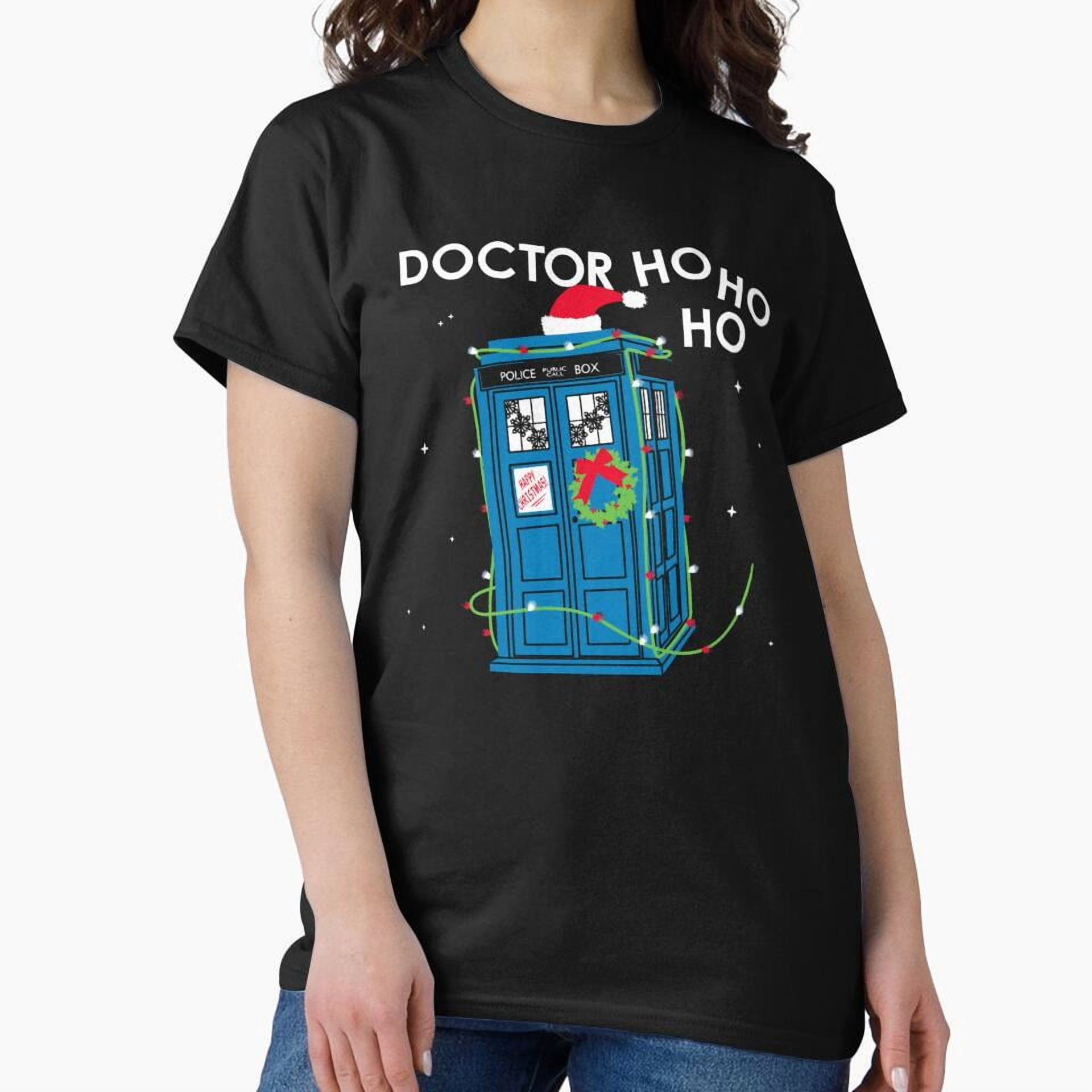 Doctor Holly Jolly Funny Christmas Dr. Who Holiday Parody Design H8215 ...