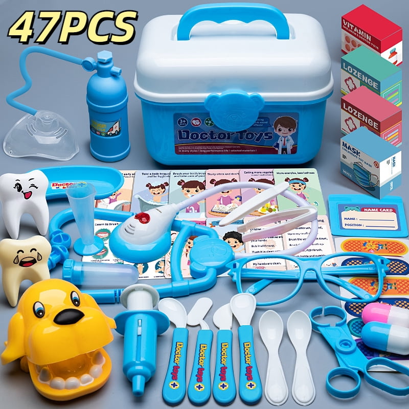 Doctor Kit for Kids Ages 3+ Toddler Toys Medical Playset for Girls ...