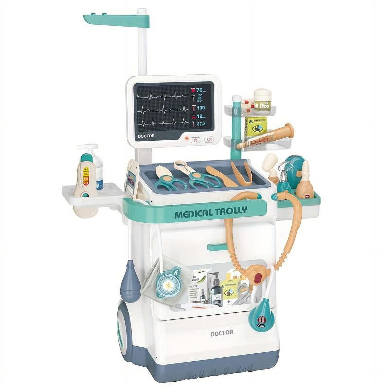 Doctor Kit for Kids, Pretend Medical Station Set for Boys & Girls ...