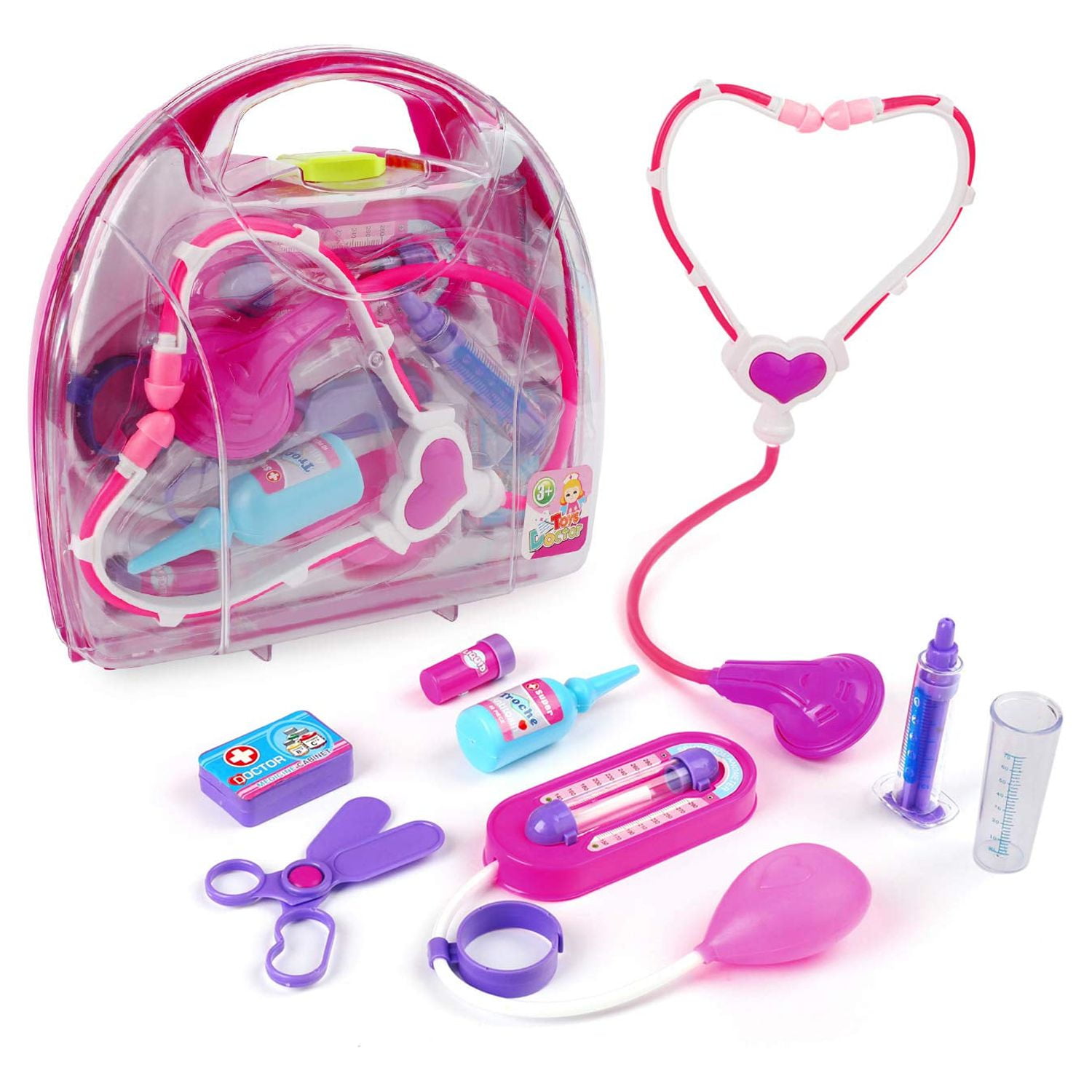 Kids Doctor Kit for Classroom Pretend Play and Learning - Walmart ...
