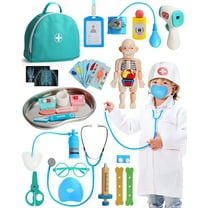 Fisher-Price Kids Playset - Medical Kit with Doctor Health Bag Toy Set ...