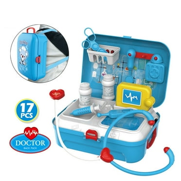 Doctor Kit for Kids - 15 Piece Complete Pretend Play Doctor Toy Set by ...