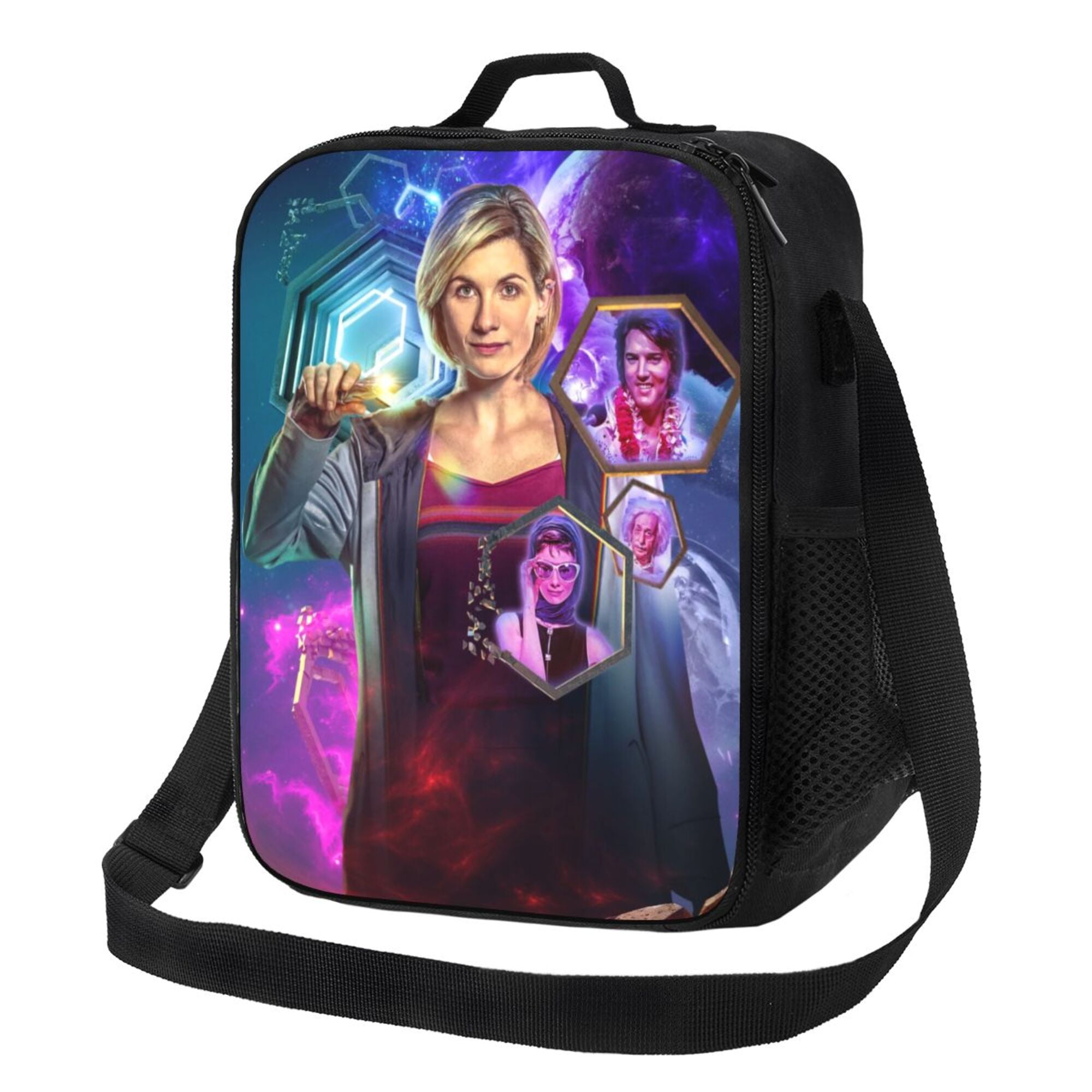 Doctor Who Lunch Bag Anime Lunch Tote Bag Reusable Insulated Lunch Box ...